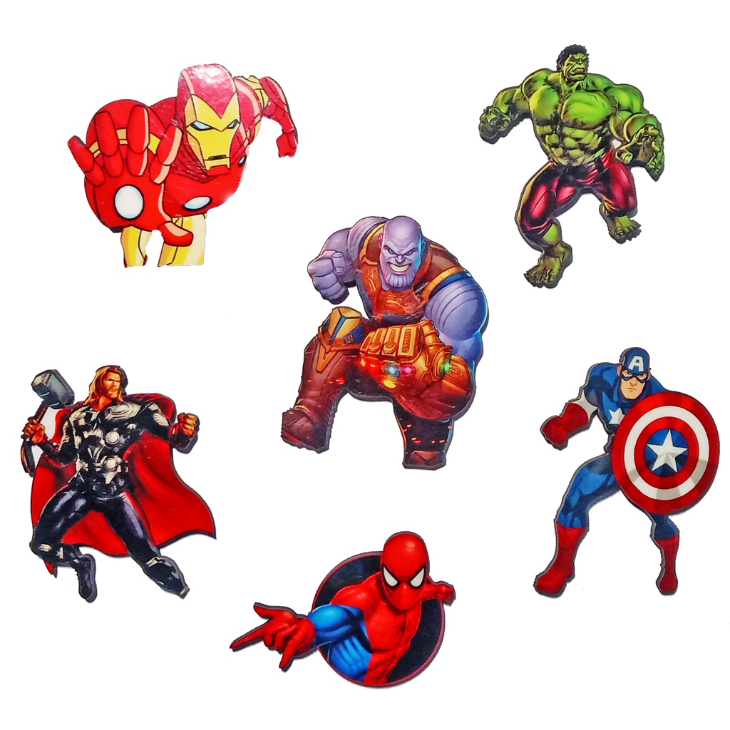 Kitchen Décor Home & Living Avengers Magnet Gift Set etna.com.pe