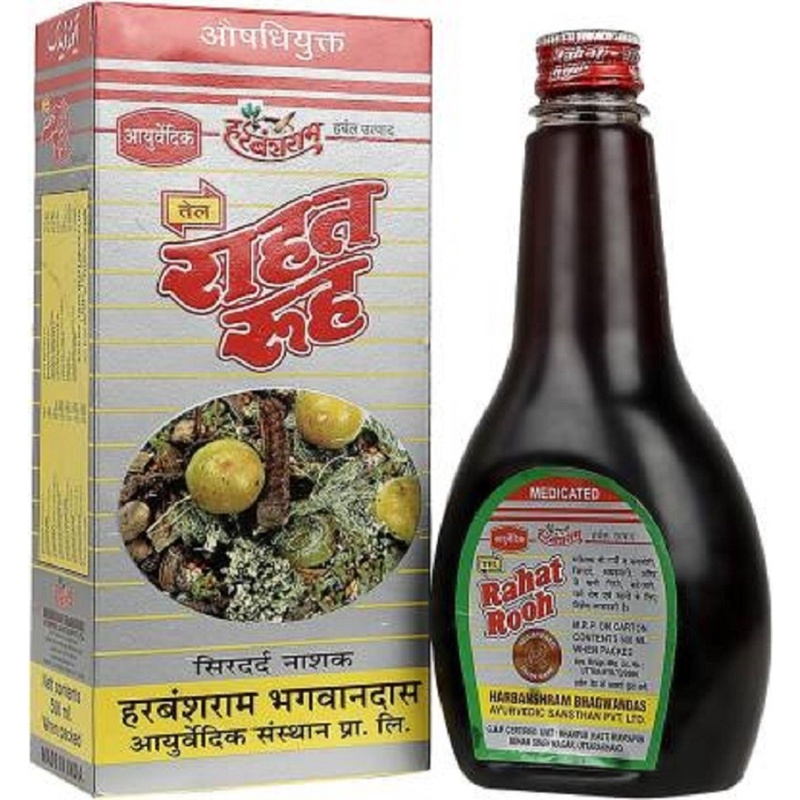 Rahat Rooh AYURVEDIC HAIR OIL 500 ML Hair Oil (500 ml) | Shopee India