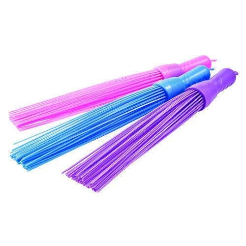 Super Broom Plastic Kharata Thin Stick Broom Plastic Broom Jadu