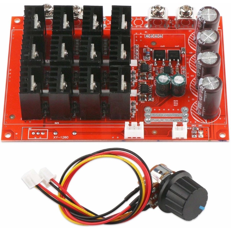 REES52 Motor Controller, DC 10-50V 60A High Power Motor Speed ... REES52 Motor Controller, DC 10-50V 60A High Power Motor Speed ...