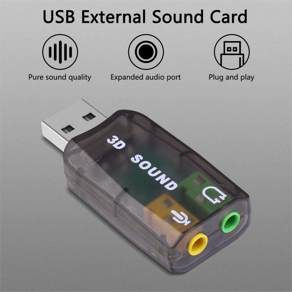 New 3D Virtual 5.1 USB Audio Controller Sound Card (Integrated 2 ... New 3D Virtual 5.1 USB Audio Controller Sound Card (Integrated 2 ...