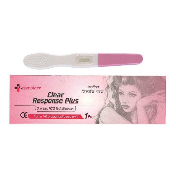 Clear And Sure One Step Midstream Urine Hcg Pregnancy Test Kit Device