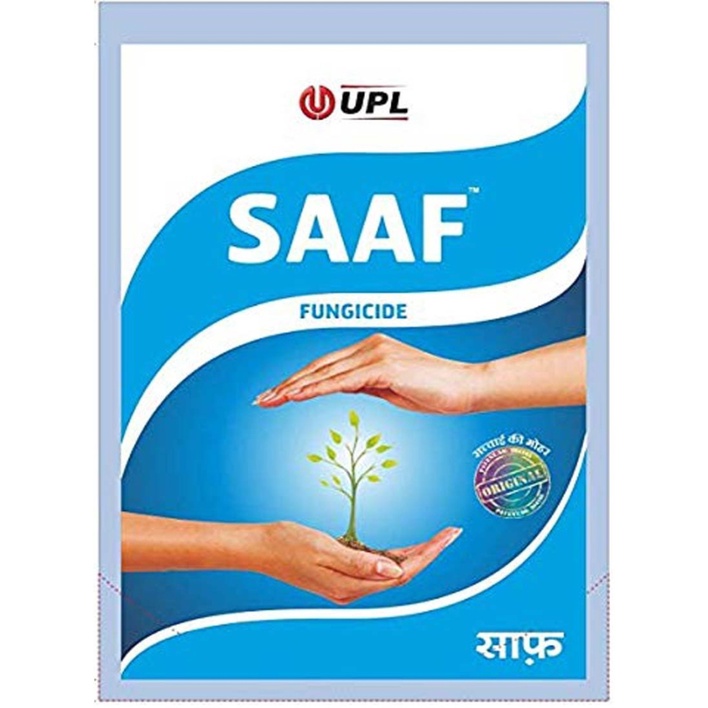 UPL SAAF Fungicide Carbendazim 12% + Mancozeb 63% WP Fertilizer (0.1 kg, Pow | Shopee India
